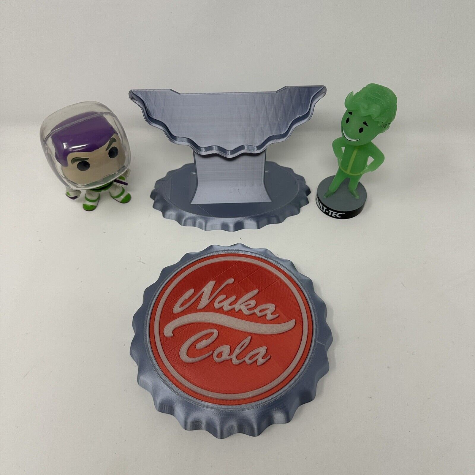 3D Printed Fallout NUKA-COLA GITD V2 With Stand Fan Sign for Your ...
