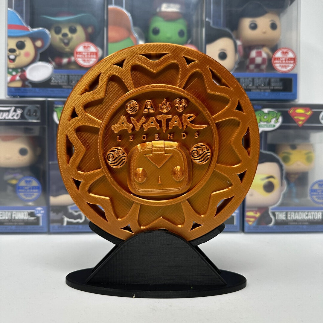 3D Printed Custom Funko Digital Pop! - AVATAR SERIES 1 Coin W/ Stand - Etsy