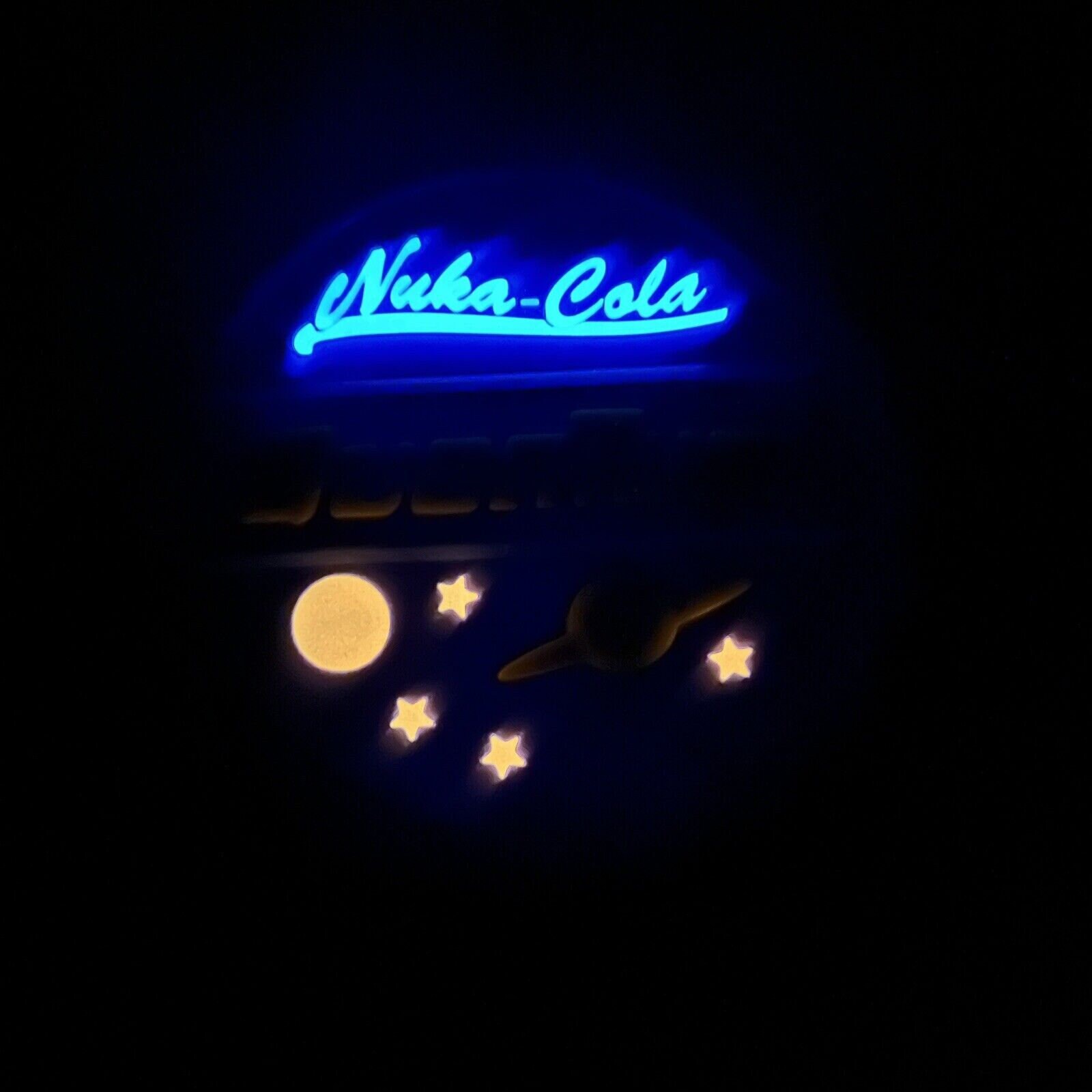 3D Printed Fallout 76 Quantum NUKA COLA (GITD) Fan Sign for Your Funko ...