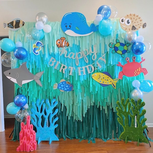 Under the Sea Backdrop - Etsy