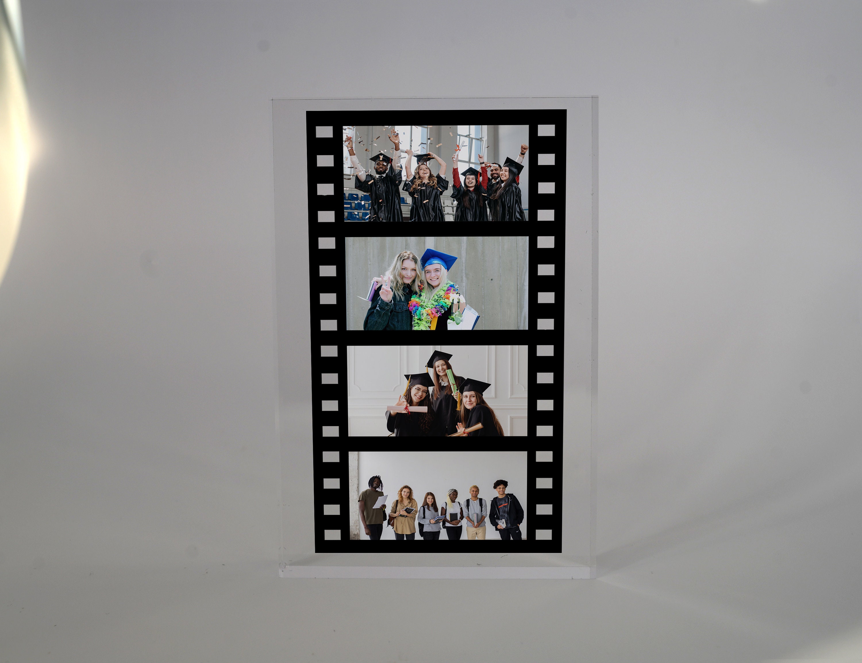 Personalized Film Reel Acrylic Plaque, Custom Memory Film Photo Acrylic ...