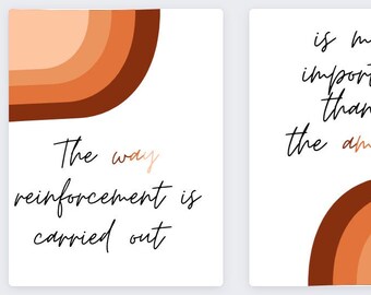 Bcba Quotes Wall Art - Etsy