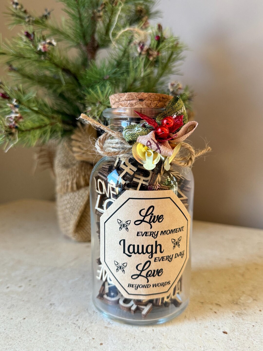 Live, Laugh Love Jar of Love, Hugs, Laughs, Country Gifts, Christmas ...