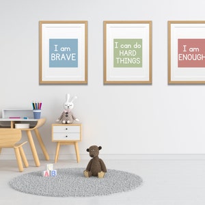 9 Positive Affirmation Classroom Posters, Montessori Classroom Decor ...