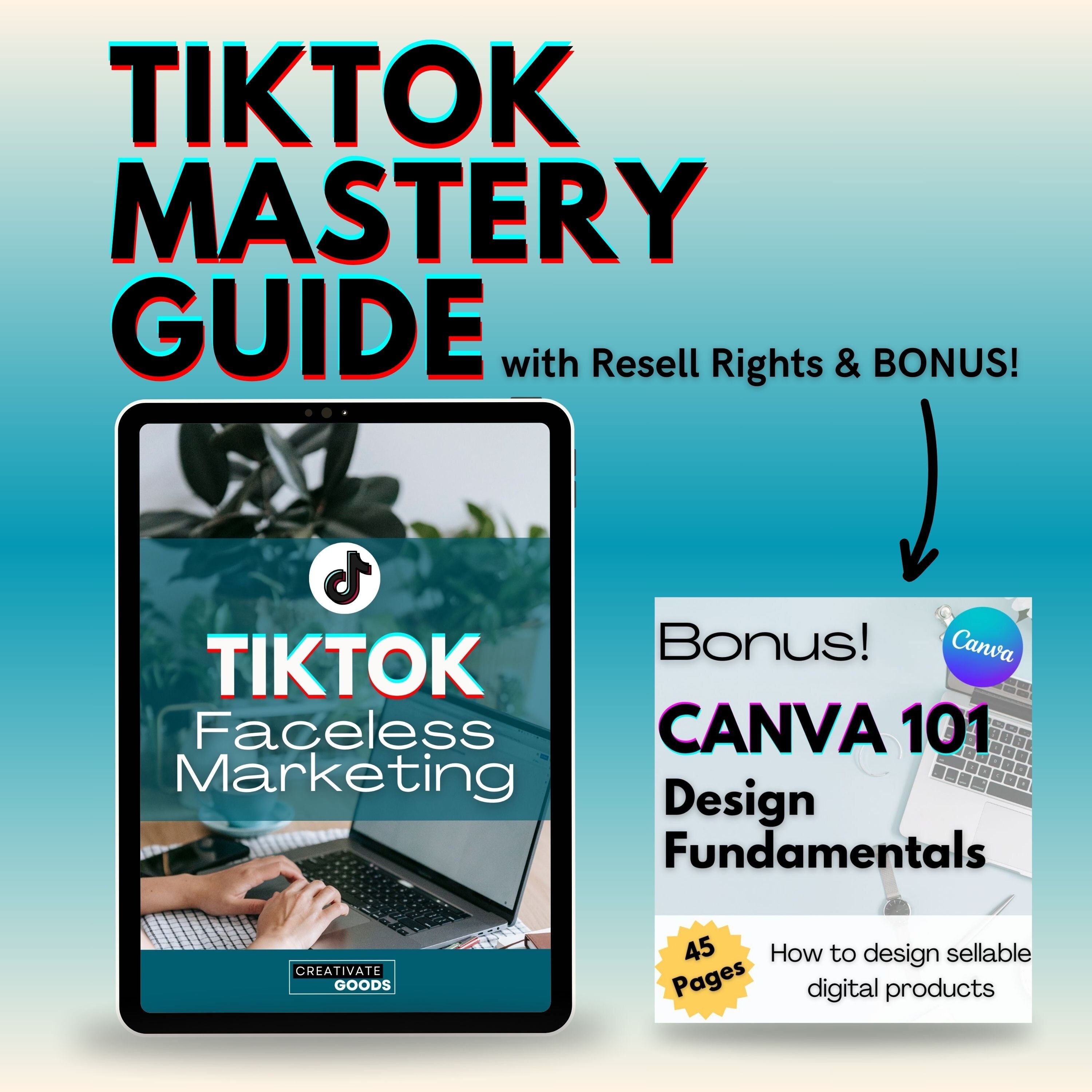 Tiktok Marketing Guide | How to Create Faceless Tiktok | Hooks ...