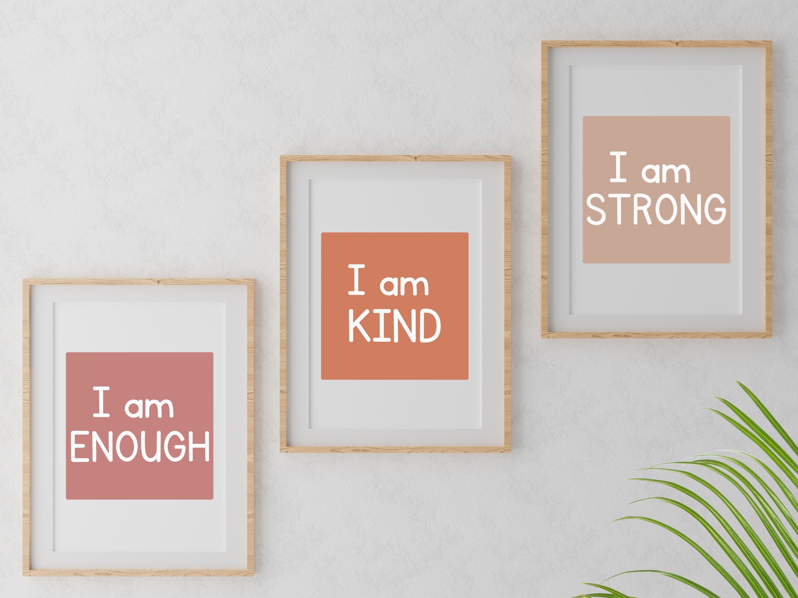 Kids Affirmation Wall Art Posters, Montessori Decoration Wall, Set of 9 ...