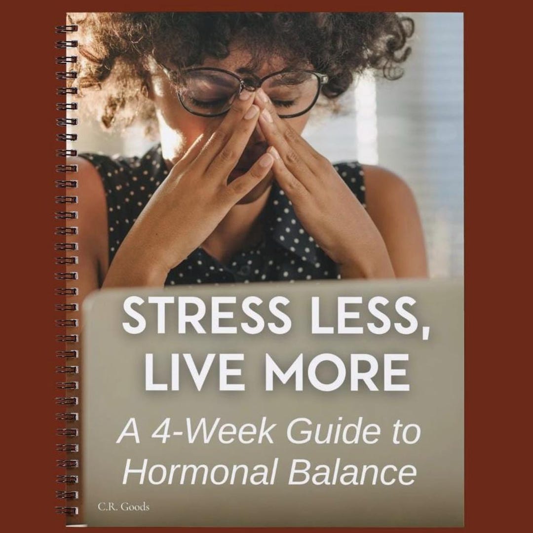 Stress Less Live More | 4 Week Guide to Naturally Relieve Stress ...