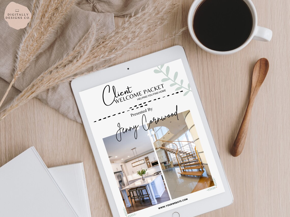 Real Estate Client Welcome Template | Real Estate Client Welcome Packet ...