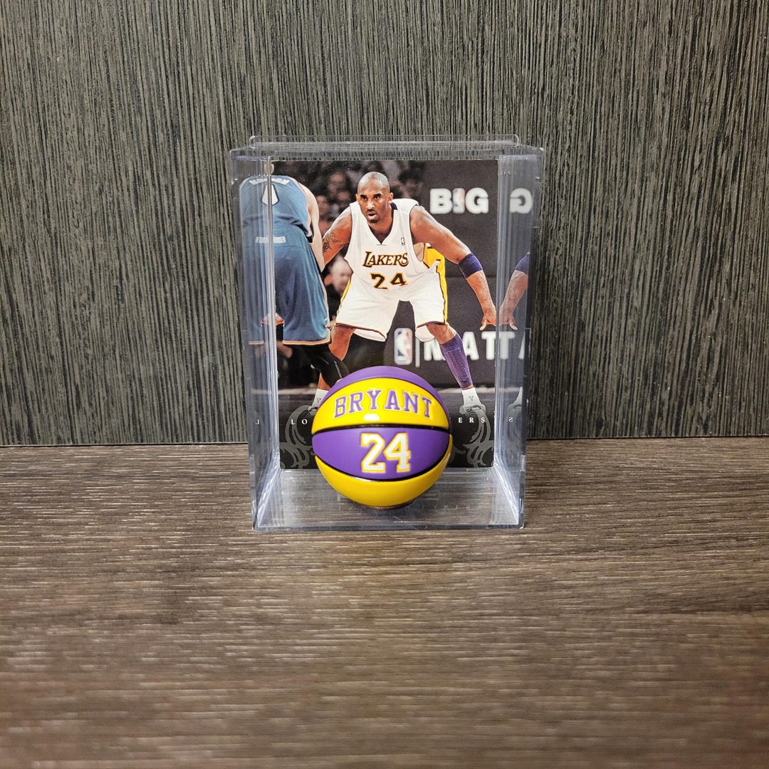 Kobe Bryant Los Angeles Lakers Mini Basketball Sports Box, Sports ...