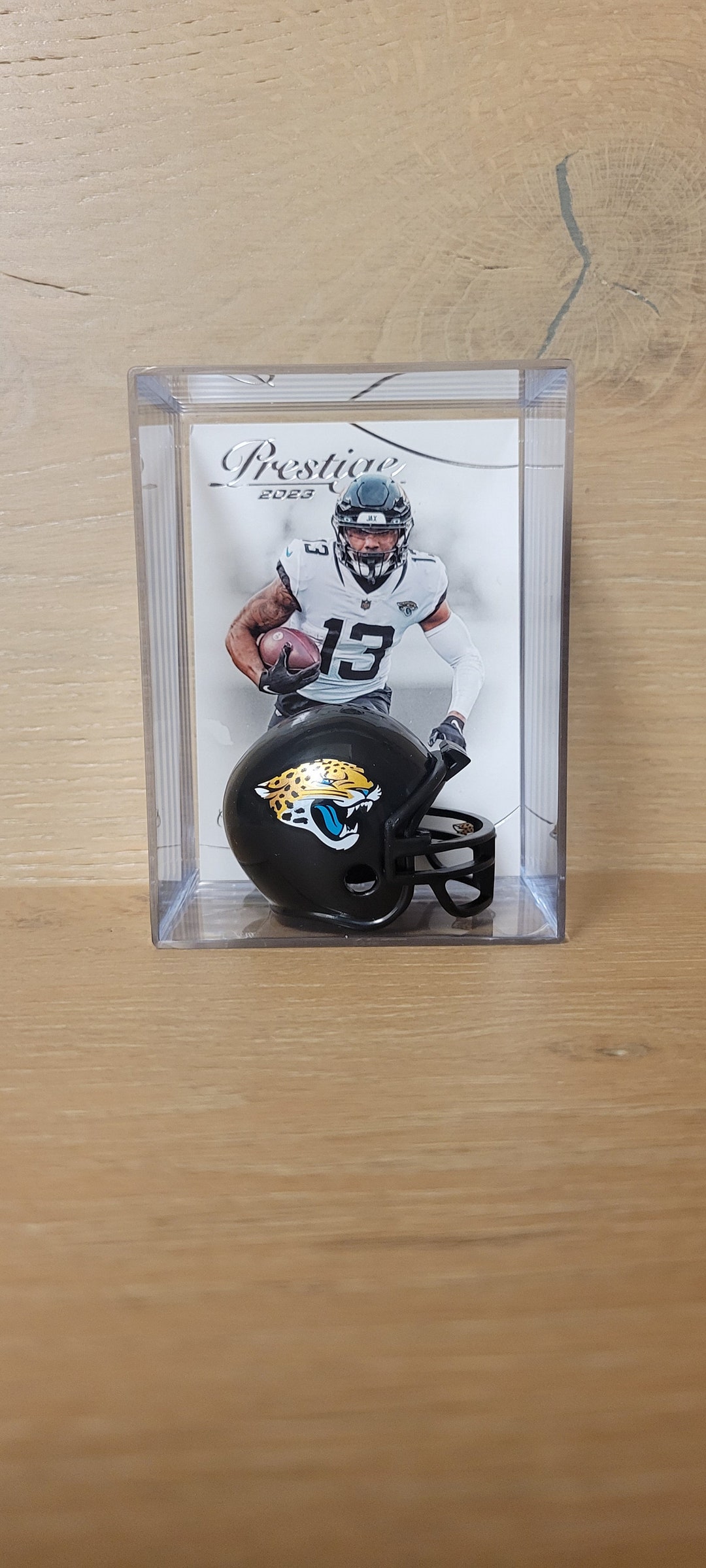 Jacksonville Jaguars Christian Kirk Mini Football Helmet Sports Box ...