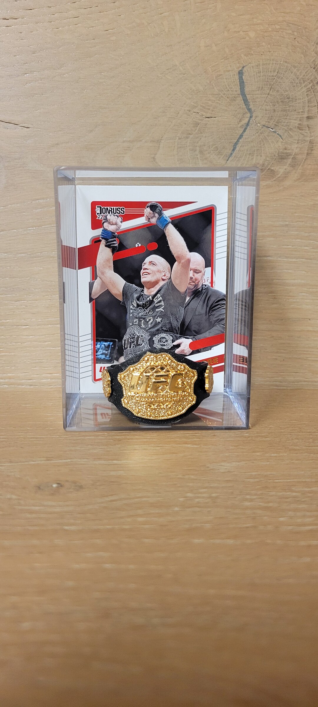 George St Pierre UFC Mini Sports Box, Official Memorabilia Holder, UFC ...