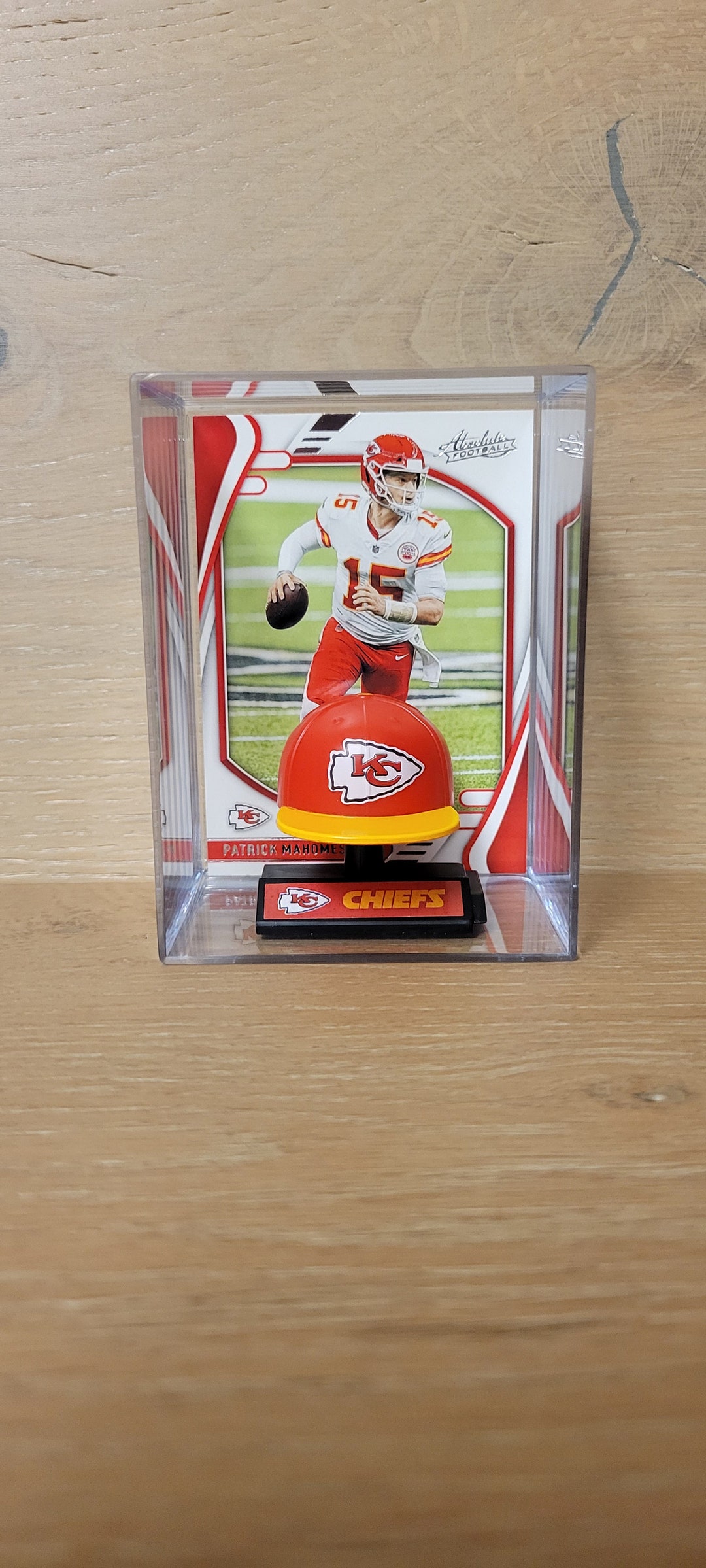 Patrick Mahomes Mini Football Sports Box, Kansas City Chiefs ...