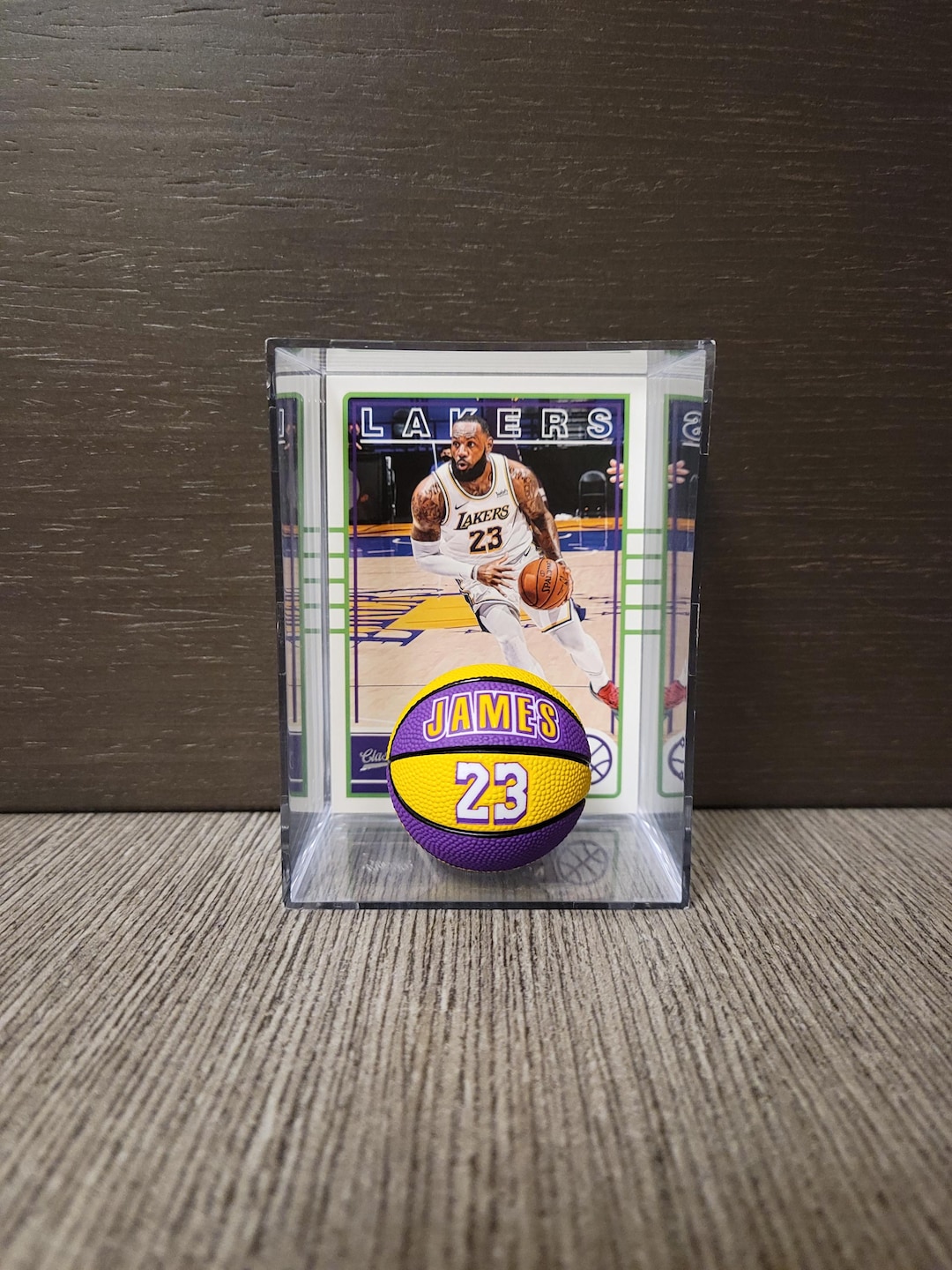 Lebron James Mini Basketball, Los Angeles Lakers Collectible, Lakers ...