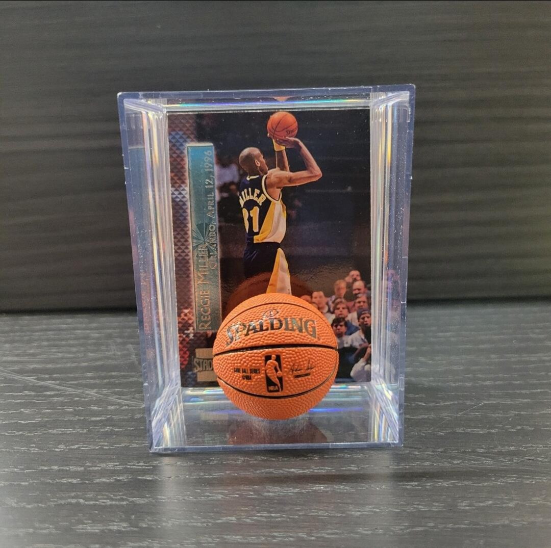 Indiana Pacers Reggie Miller Basketball Sports Collectible, Sports ...