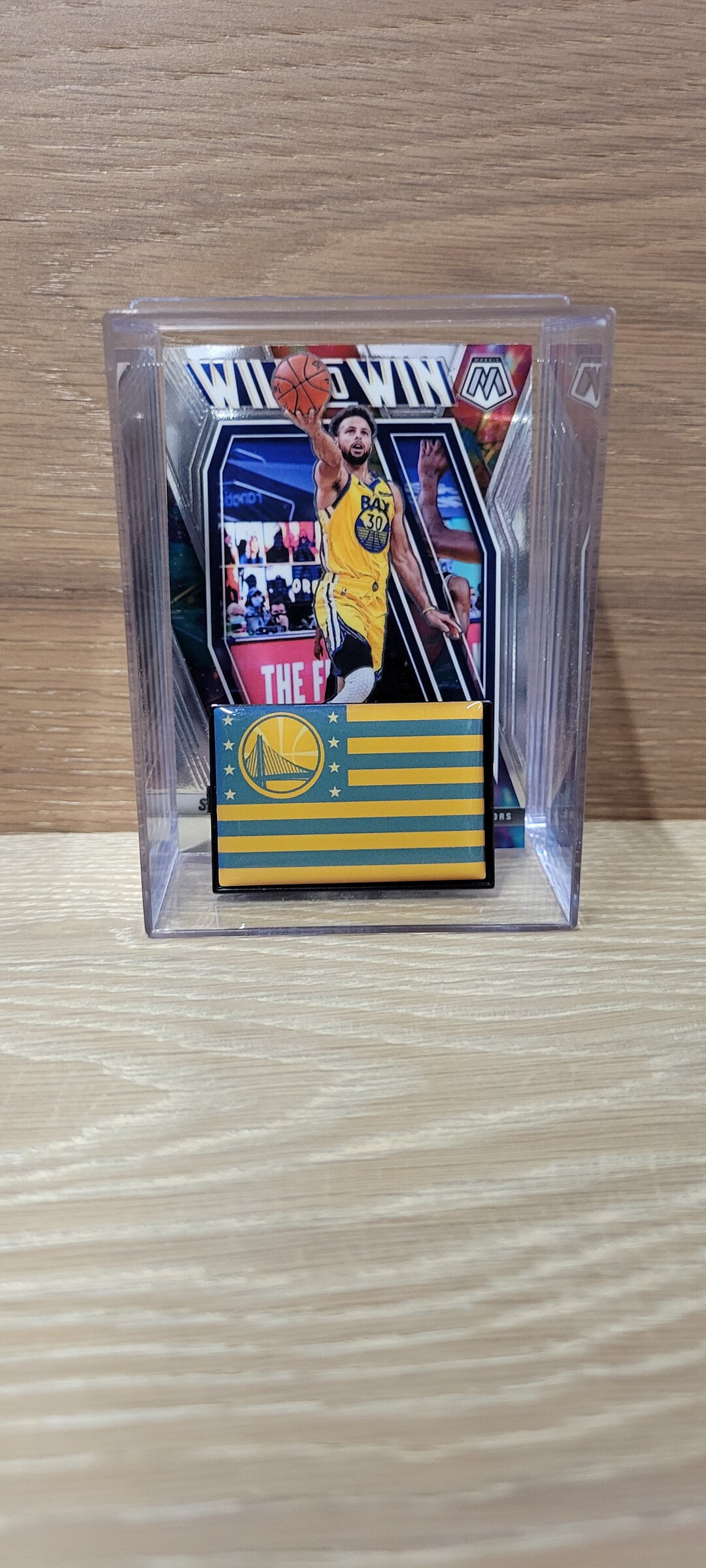 Sports Memorabilia Golden State Warriors Stephen Curry Flag Box ...