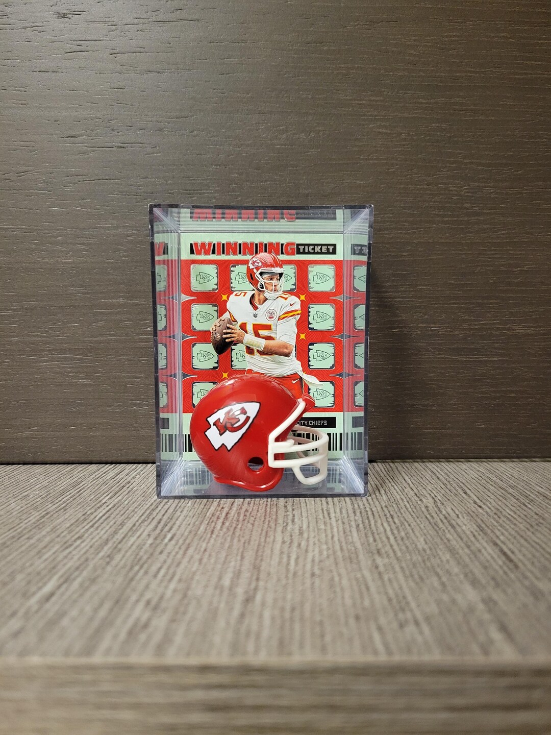 Patrick Mahomes Mini Football Helmet, Kansas City Chiefs Collectible ...