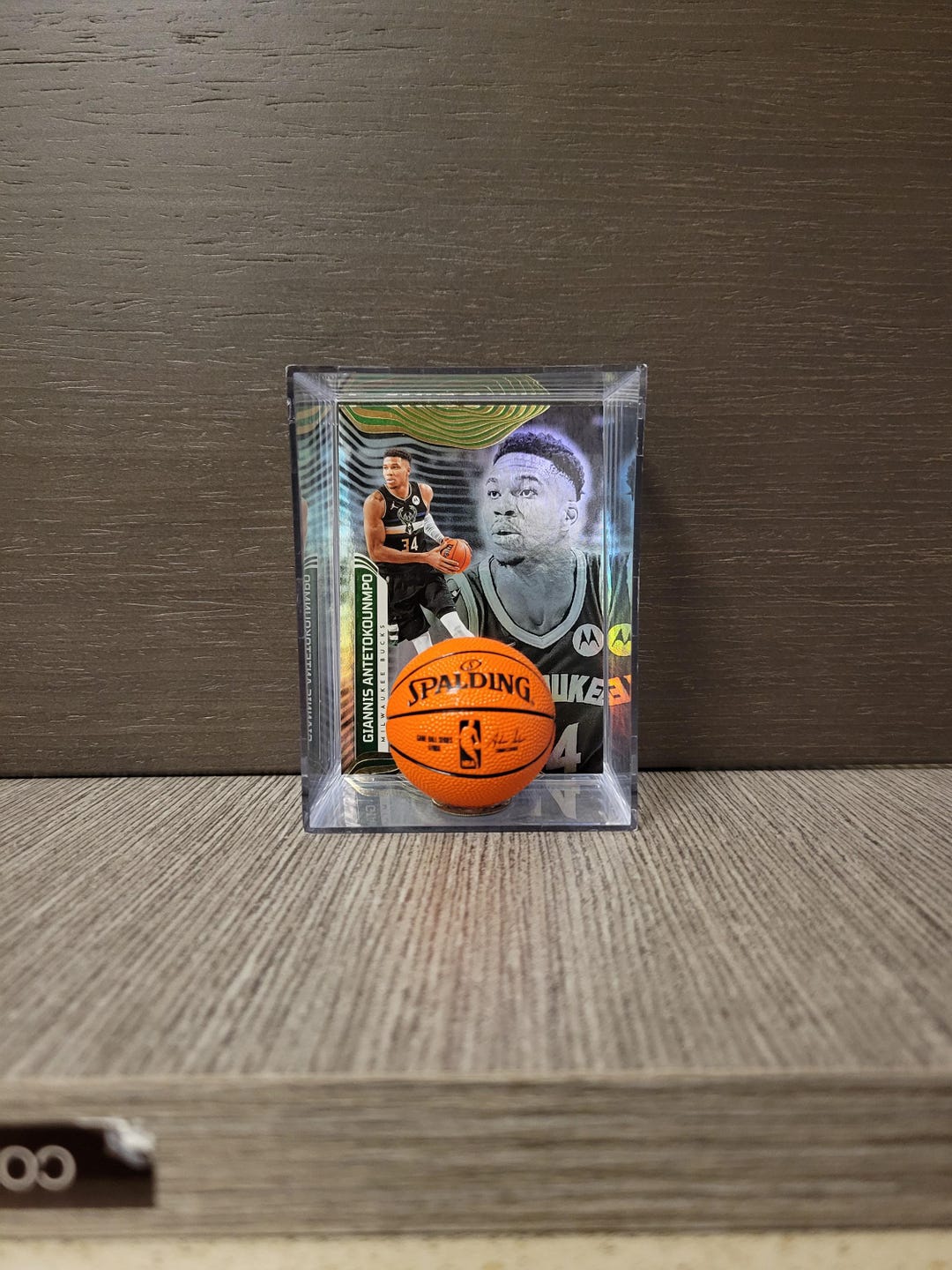 Giannis Antetokounmpo Milwaukee Bucks Mini Basketball Sports Box ...