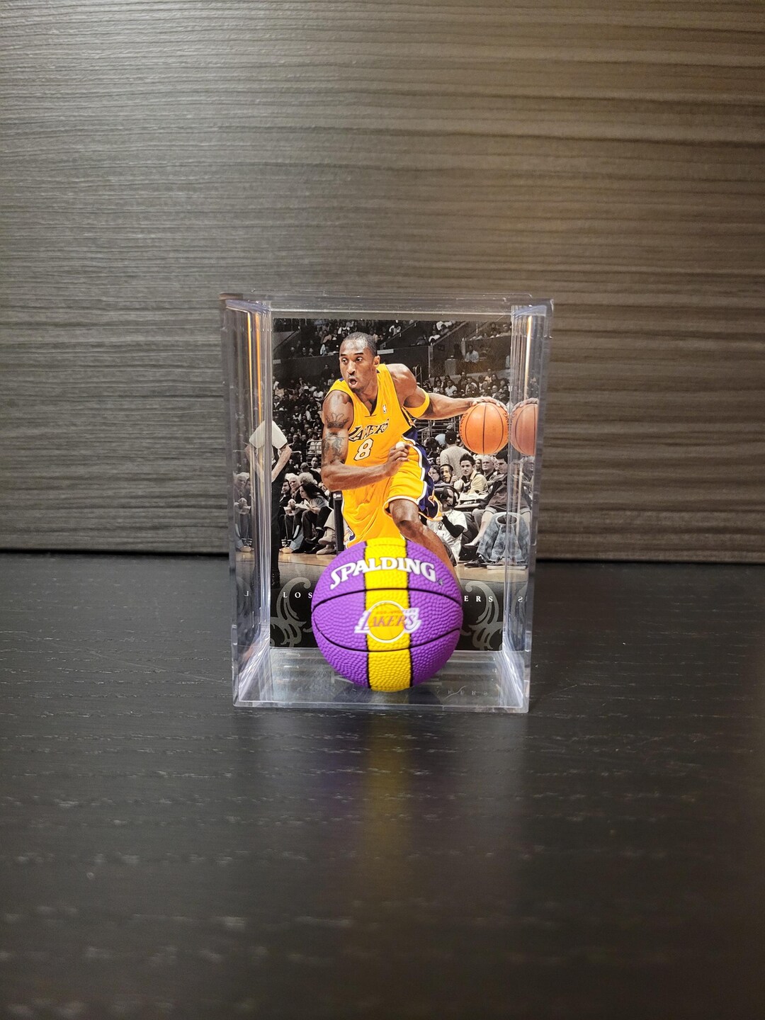 Kobe Bryant Mini Basketball Sports Box, Los Angeles Lakers Memorabilia ...