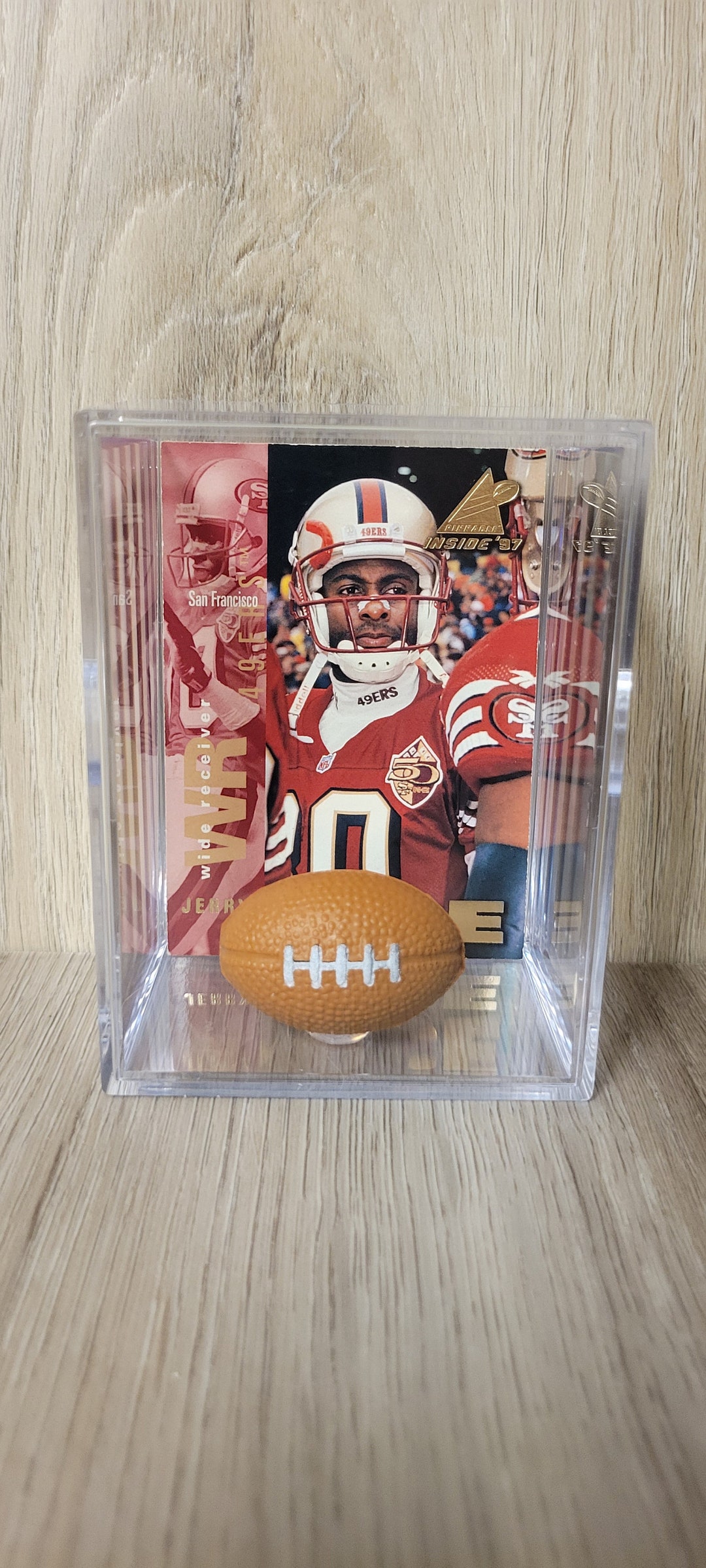 San Francisco 49ers Jerry Rice Mini Football Sports Box - Etsy