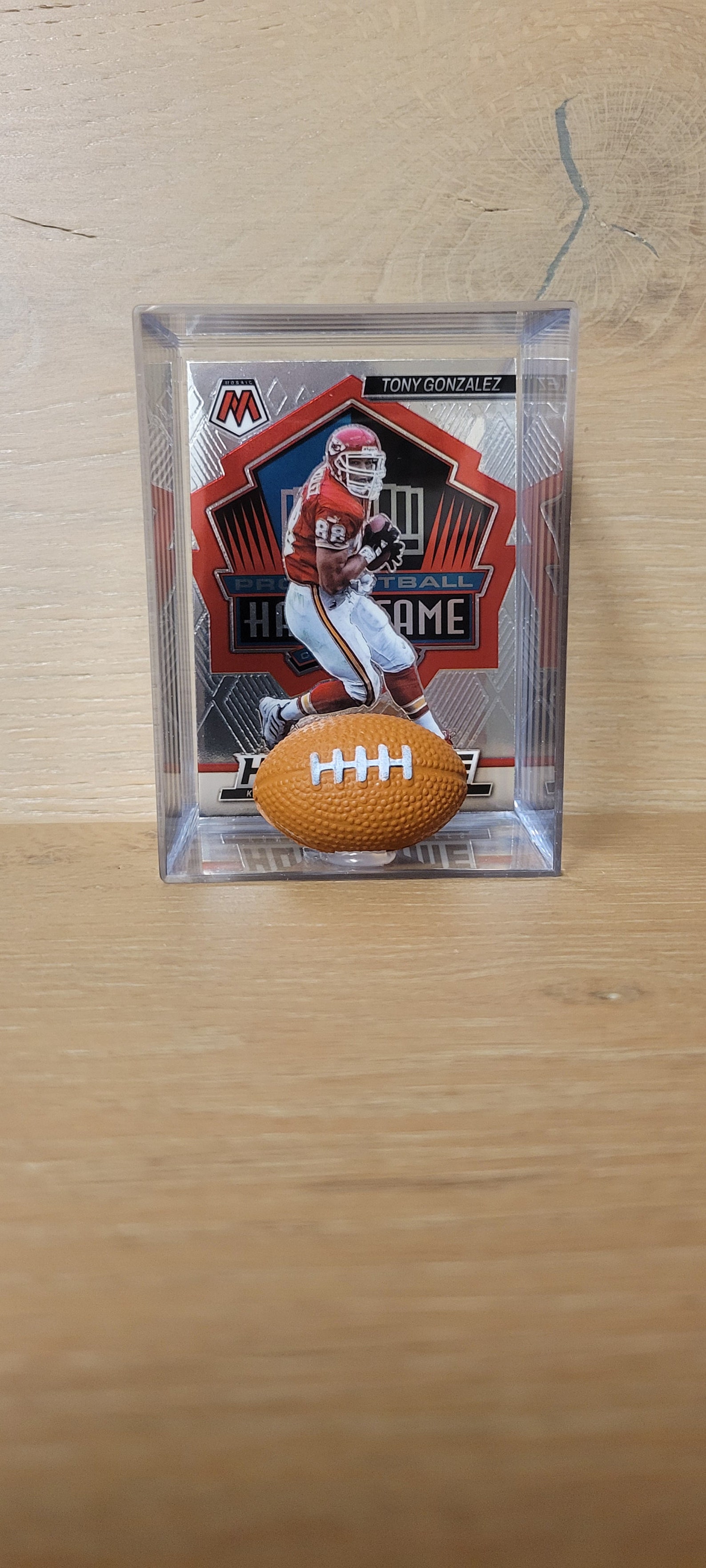 Kansas City Chiefs Super Bowl Memorabilia, Tony Gonzalez Mini Football ...