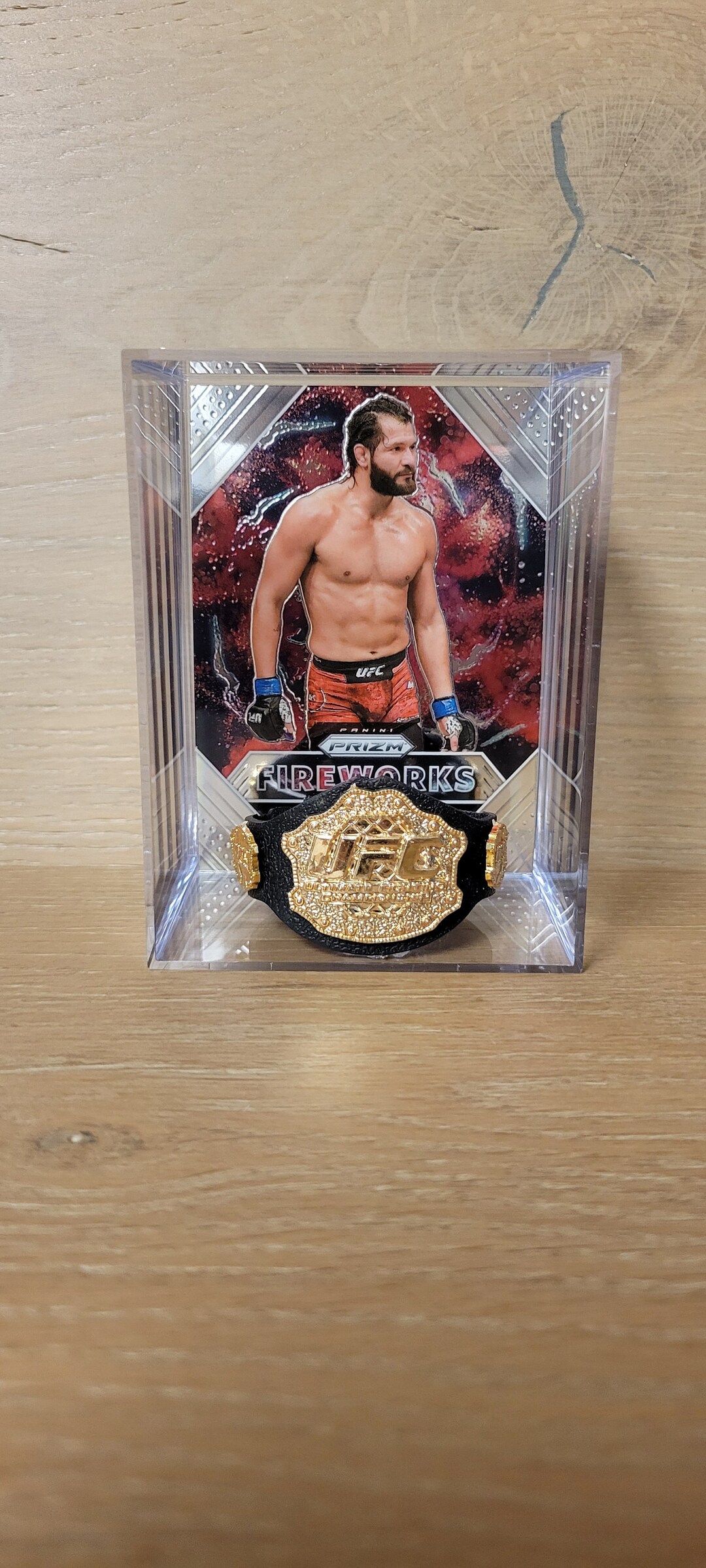 UFC Jorge Masvidal Mini Sports Box, MMA Memorabilia Display Case ...