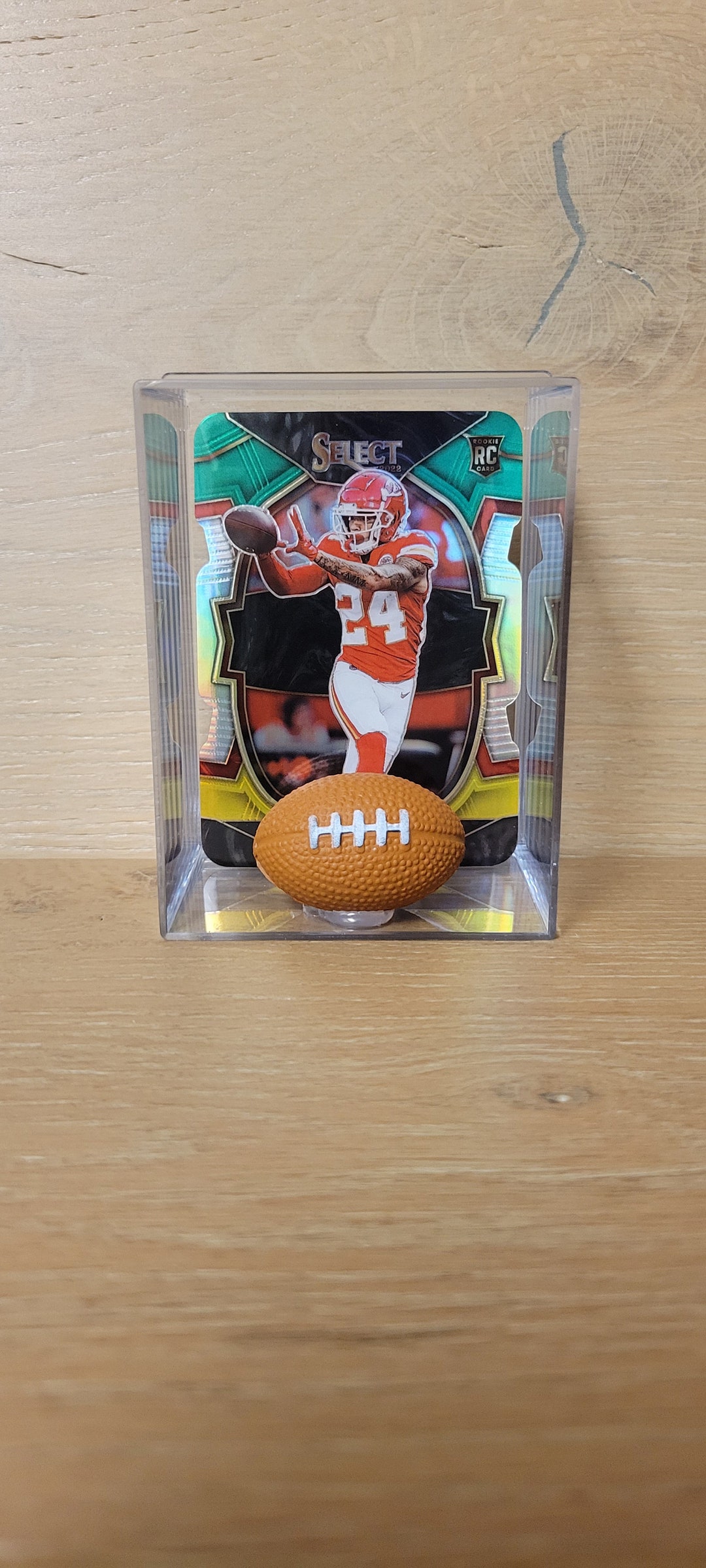 Kansas City Chiefs Mini Super Bowl Football Sports Box, Skyy Moore ...