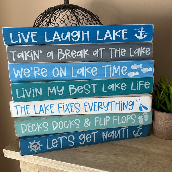 Lake Life Decor - Etsy