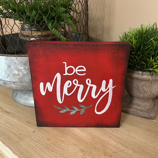 Small Christmas Sign - Etsy