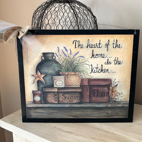 Country Kitchen Sign - Etsy