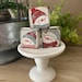 Snowman Christmas Winter Mini Wooden Blocks - Etsy