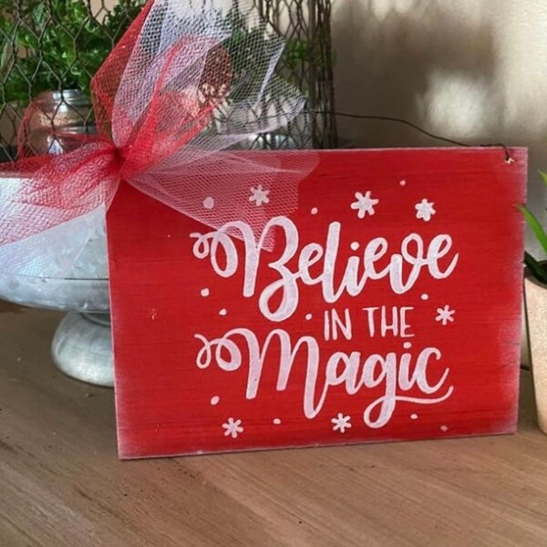 Mini Christmas Signs - Etsy