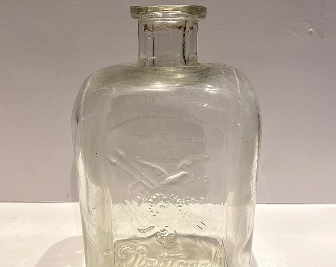 Rare Late 1800s Massive Embalming Fluid Bottle - National Casket Co - Etsy