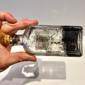 Vintage Stove Polish Bottle - Original Cork, Contents, Label - Etsy