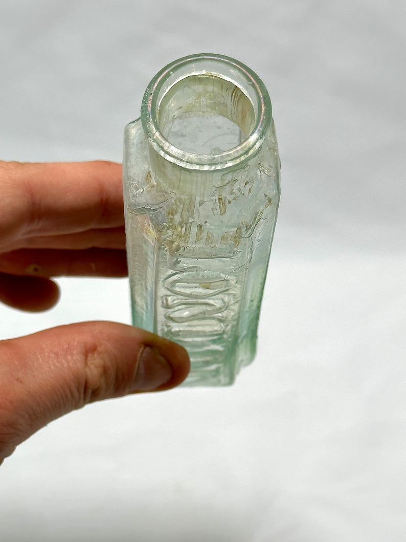 Antique LONDON Mustard Pontiled Rolled Lip Primitive Bottle - Etsy