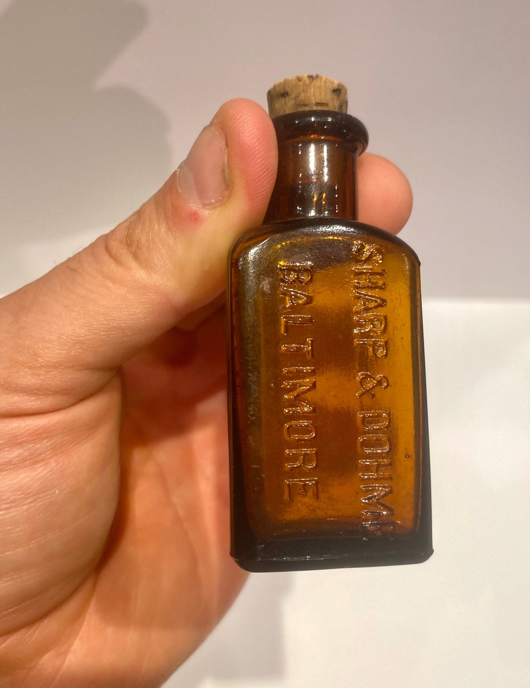 Buy Antique BIM Triangle Poison Bottle Sharp & Dohme Baltimore Online ...