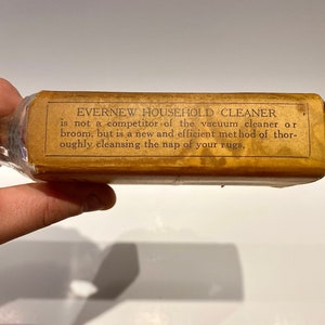 Vintage Authentic Paper Labeled Utility Bottle Evernew Cleaner - Etsy
