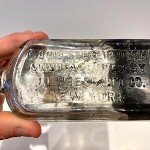Vintage Stove Polish Bottle - Original Cork, Contents, Label - Etsy