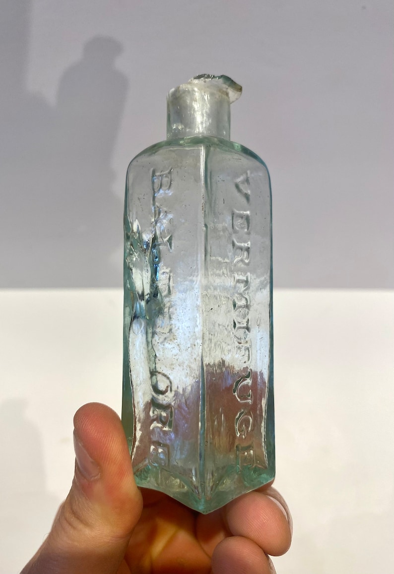Rare Pontil Baltimore Medicine Bottle - Freys Vermifuge (as Is) - Etsy