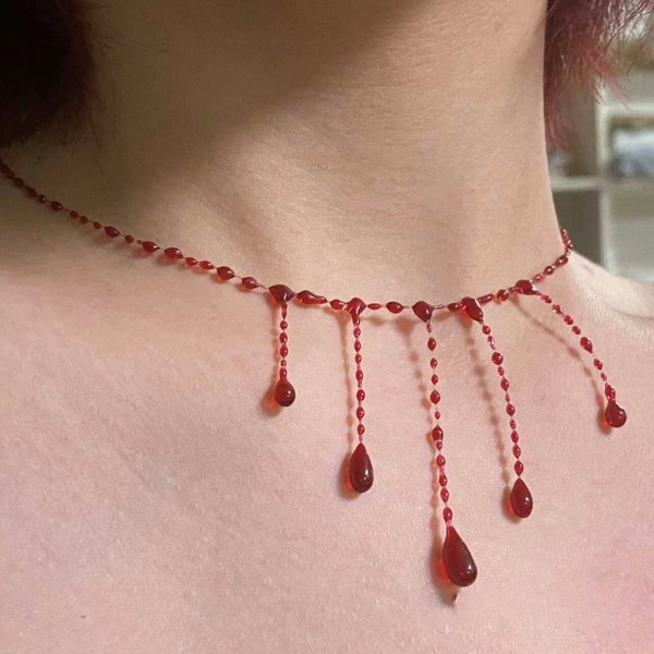 Blood Resin Jewelry - Etsy