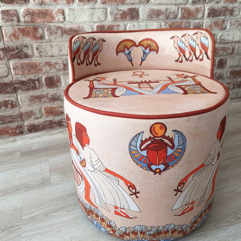 Tufted Ottoman - Etsy