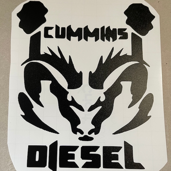 Cummins Decal - Etsy