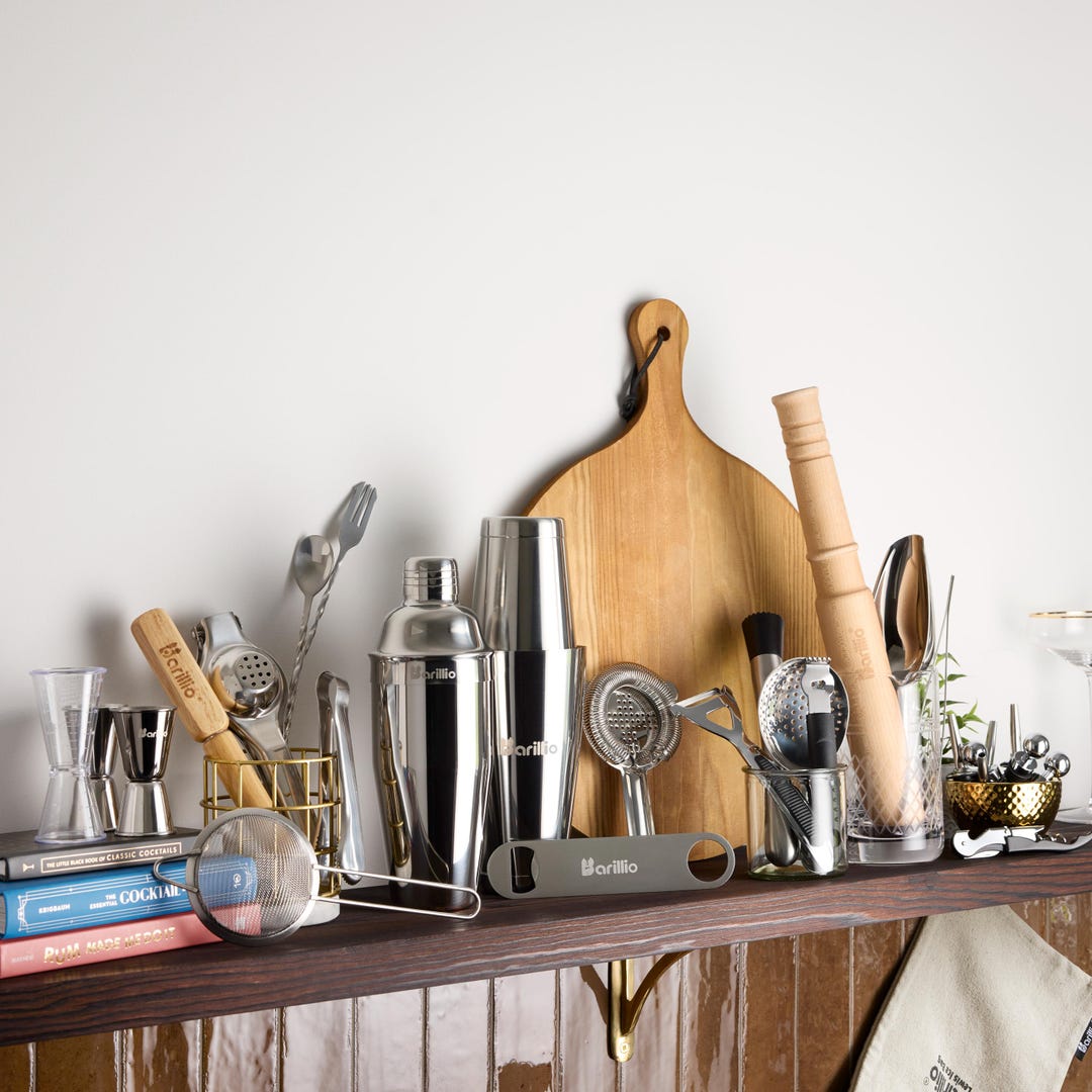 Pro Edition 32-piece Bartender Kit | Complete Cocktail Shaker Set for ...