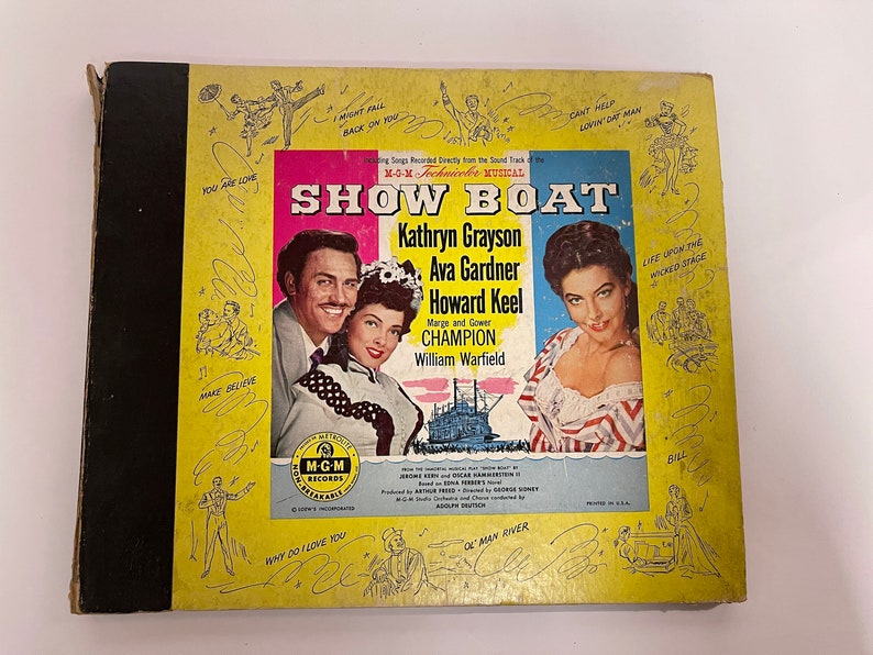 Show Boat Record Set 1951 - Etsy