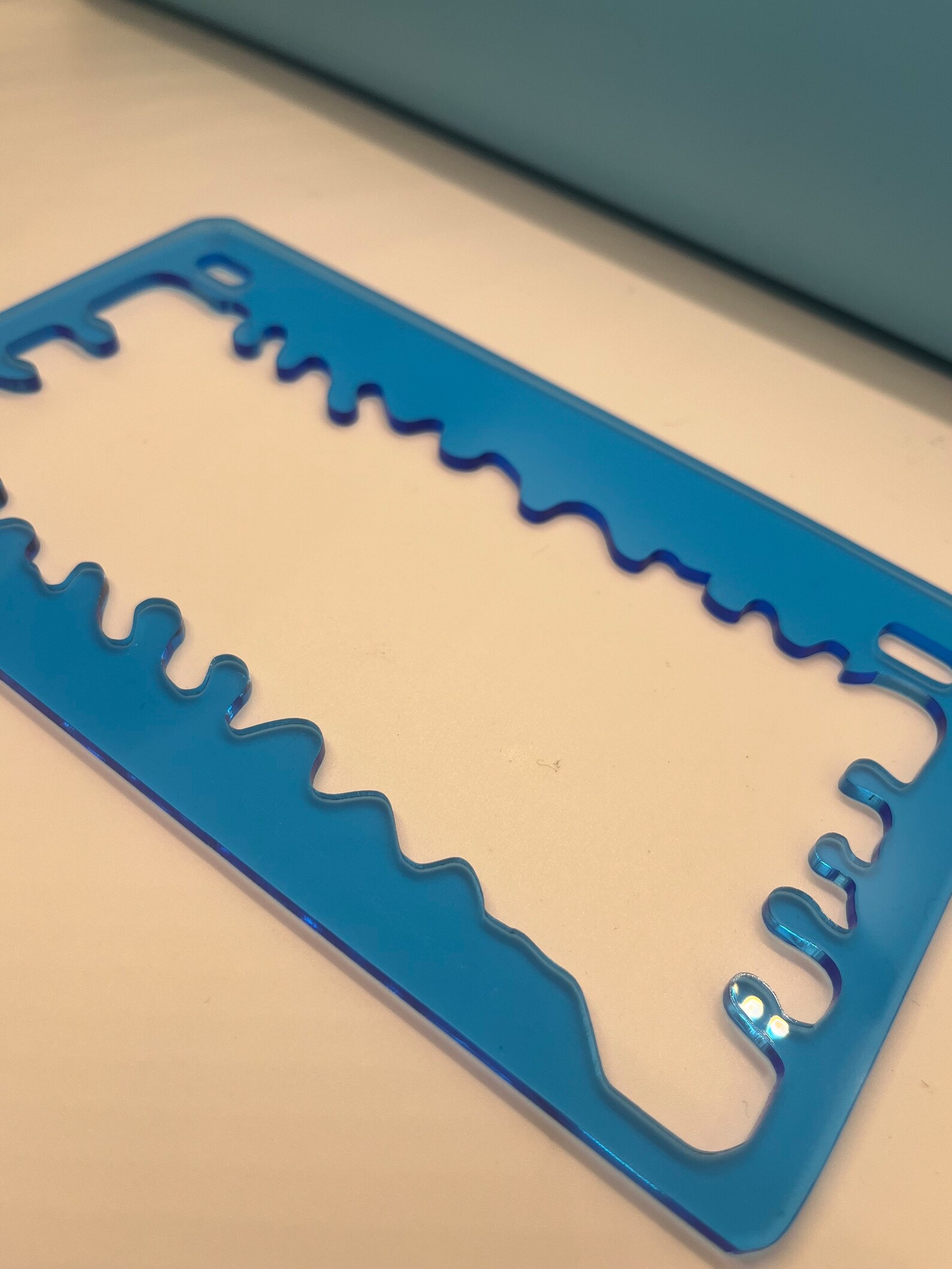Motorcycle Slime Plate Frame - Etsy
