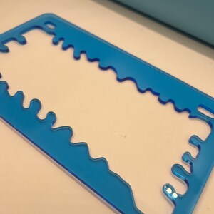 Motorcycle Slime Plate Frame - Etsy
