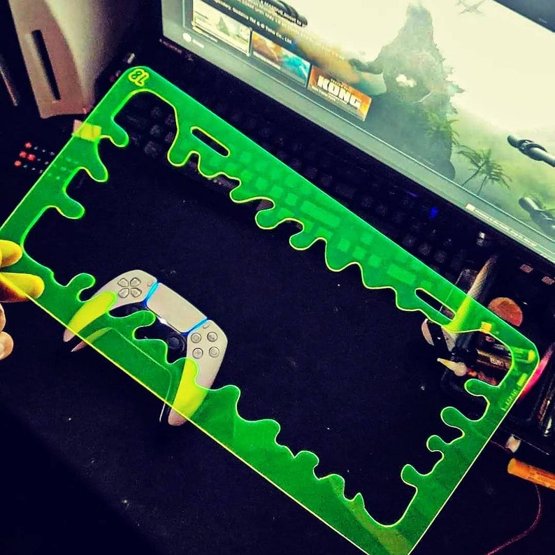 Slime License Plate Frame | Etsy