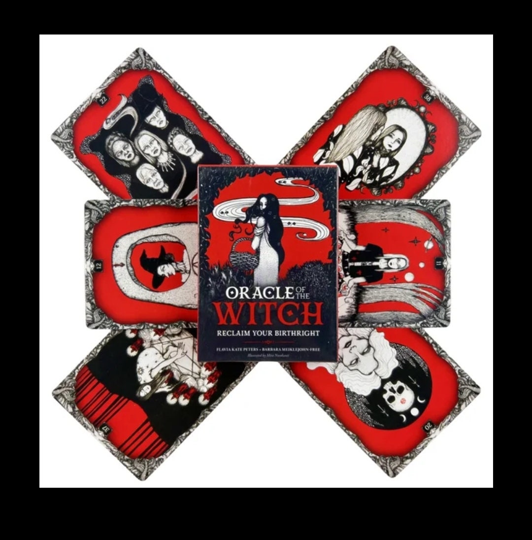 Oracle of the Witch Oracle Cards Playing Card Games Digital Guidebook ...