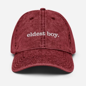 Succession Eldest Boy Vintage Cotton Twill Cap | TV Show Gift | Gifts ...