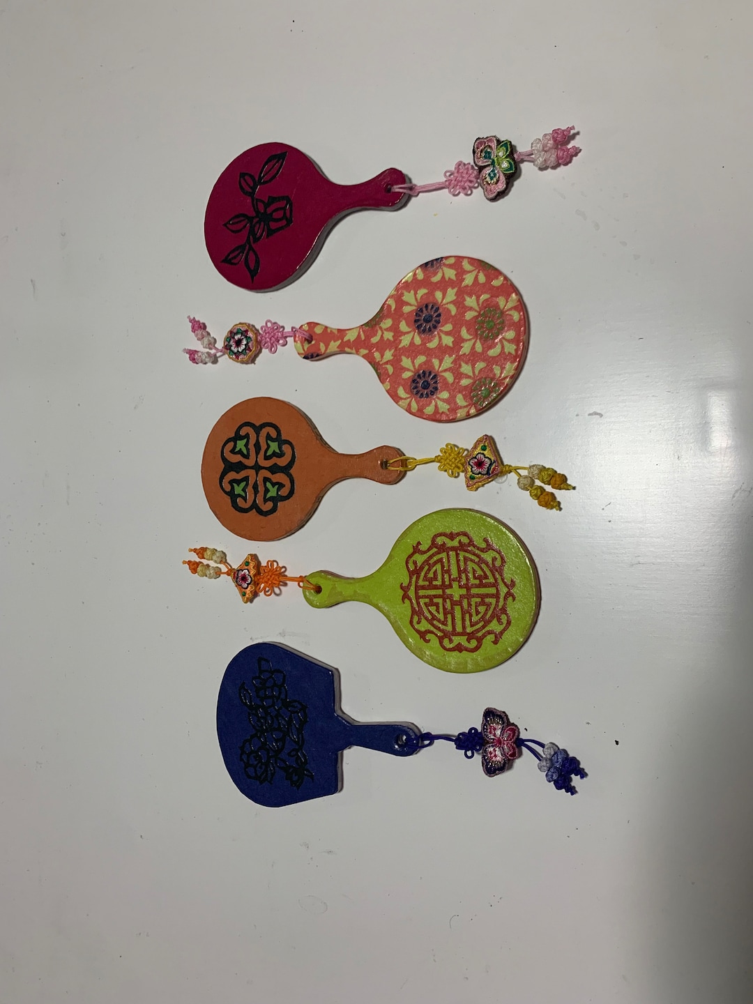 Handmade Traditional Korean Hanji Small Handheld Mirror - Etsy