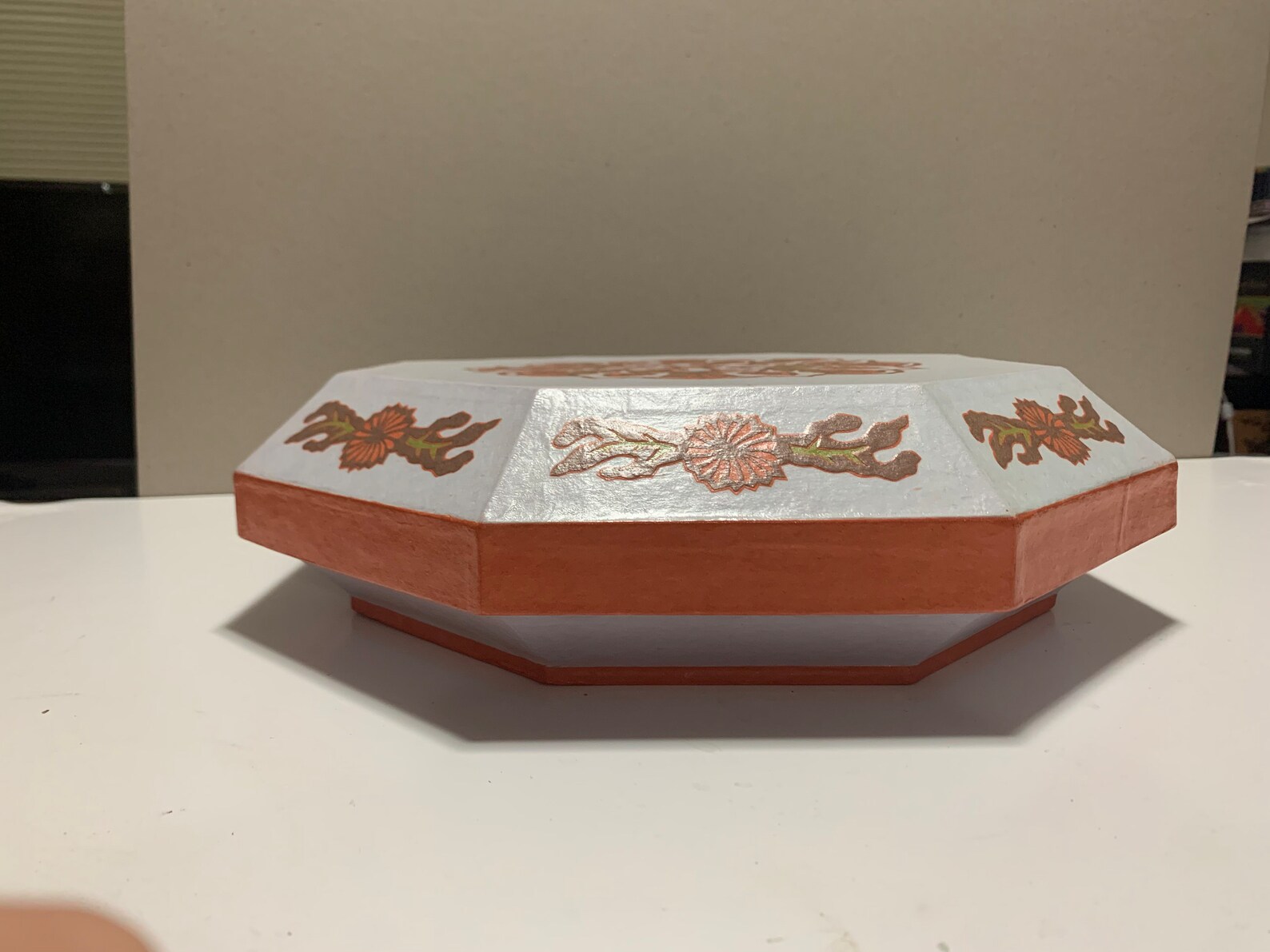 Handmade Traditional Korean Hanji Colorful Octagonal Organizer Box - Etsy